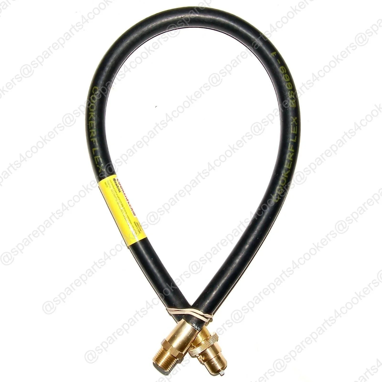 GAS COOKER HOSE 3FT x 1/2" Bayonet NG - BS669-1 – SpareParts4Cookers Ltd