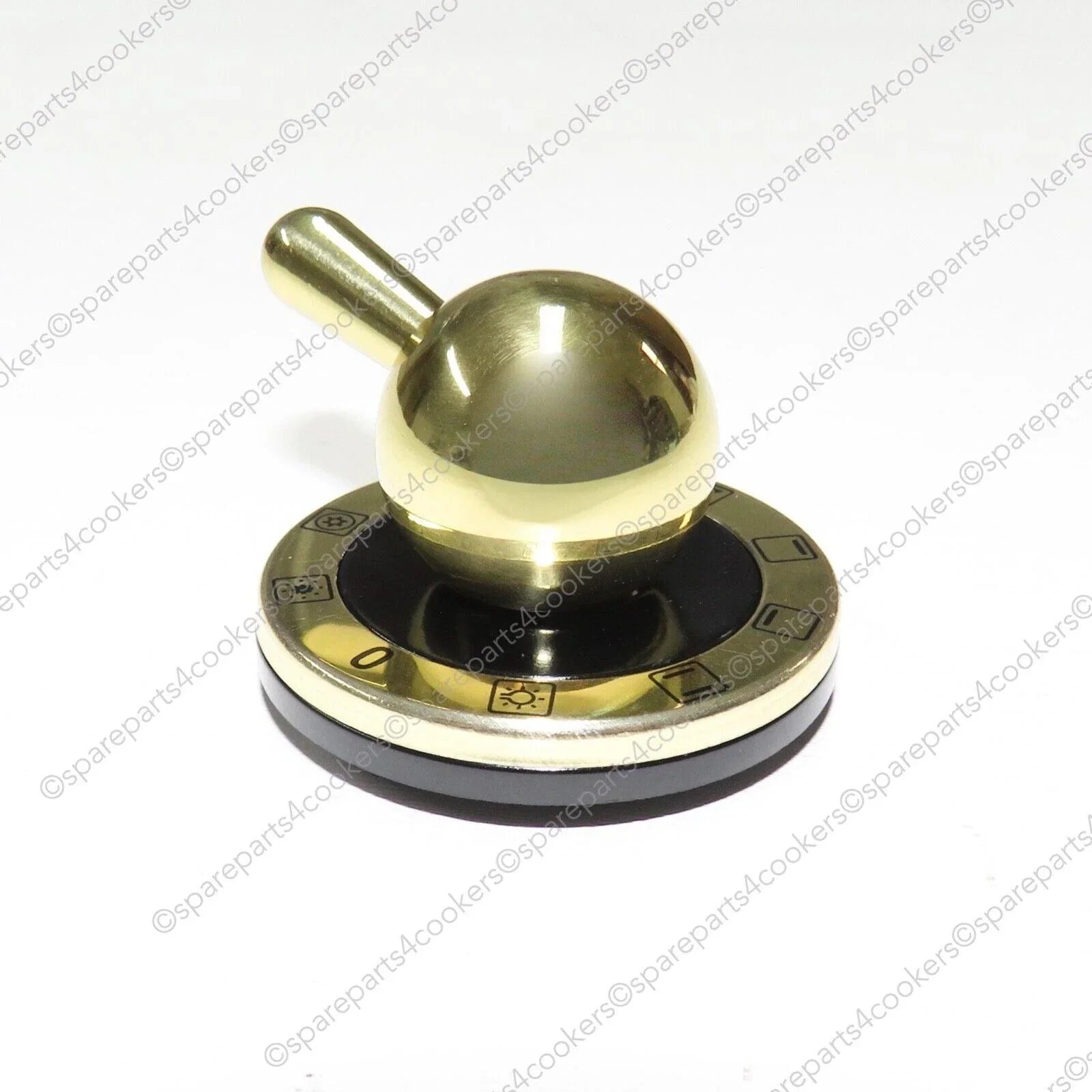 ILVE Genuine Original 9 Function Type Black and Brass Control Knob SP-I ...
